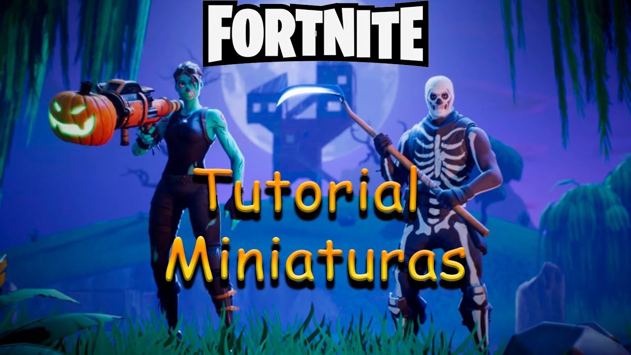 Como hacer miniaturas de Fortnite - YouTube