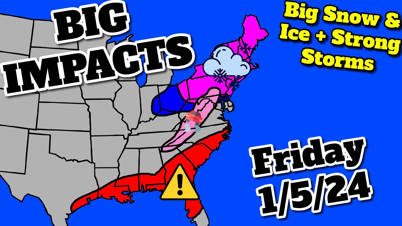 Project: Gladiator Weather Forecast 1/5/24 - BIG IMPACTS - YouTube