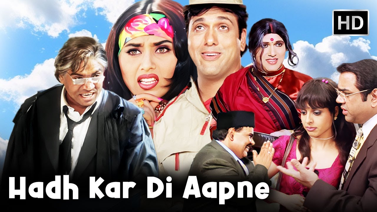 Hadh Kar Di Aapne (2000) HD | Full Comedy Movie | Govinda,Rani Mukerji ...