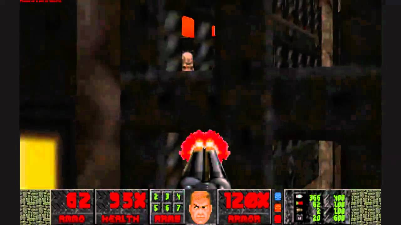 Doom 2 - Claustrophobia 1024 2 map 27. - YouTube