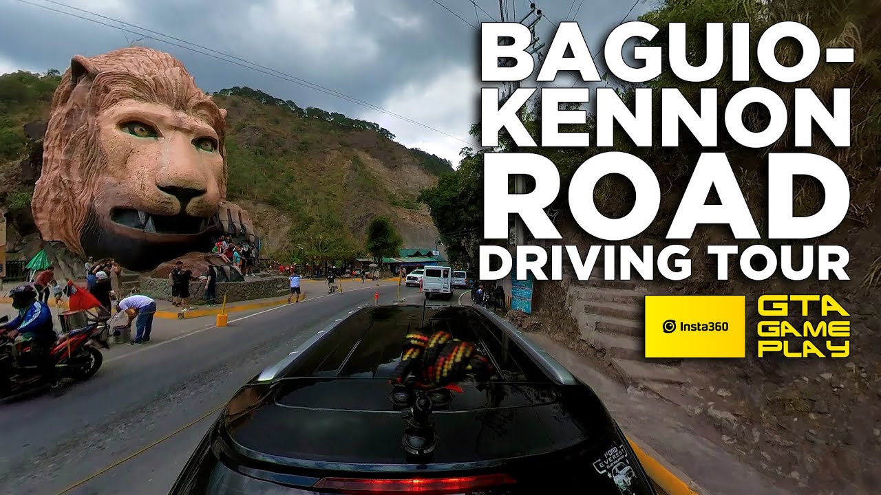 Insta360 X3 GTA Style - BAGUIO to KENNON ROAD Virtual Driving Tour ...