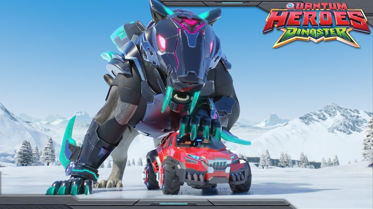 [DINOSTER1 Trailer] Save the Mammoth Family! | Quantum Heroes: Dinoster ...