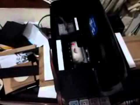 Flatbed Epson T13 Personalized Candle Inkjet Printing - YouTube