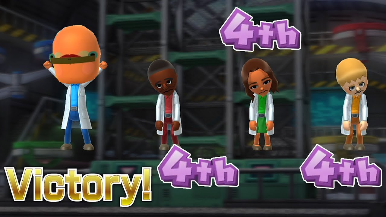 Wii party U Battle of the Minigames | Beef Boss vs Jeff vs Na-rae vs ...