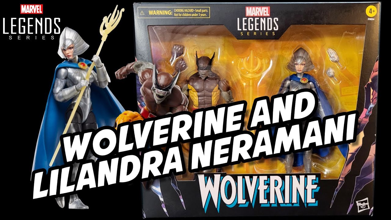 Marvel Legends Wolverine and Lilandra Neramani Action Figure Review ...
