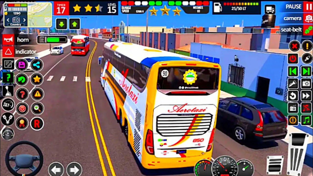 Tourist bus simulator | Bus Simulator Gameplay | Bus Simulator 21 | New ...