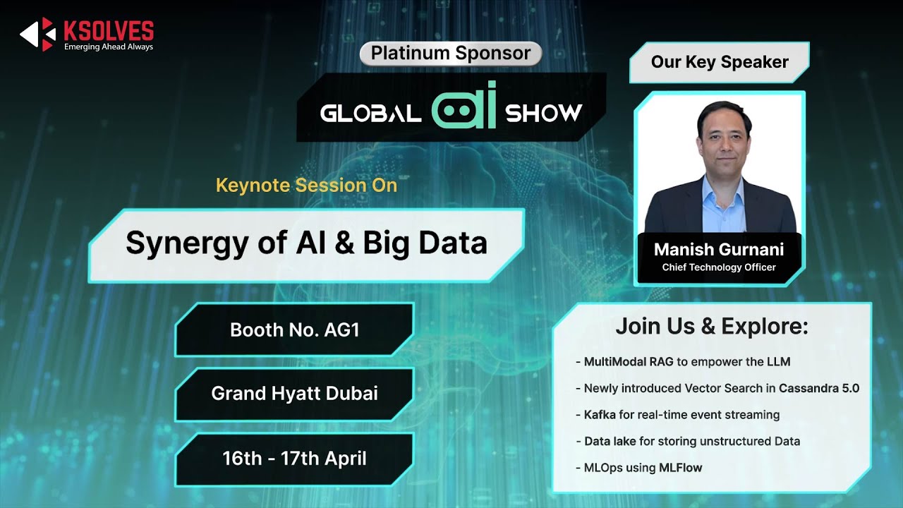 Synergy of Big Data & AI: Part 2 with Ksolves' CTO, Mr Manish Gurnani ...