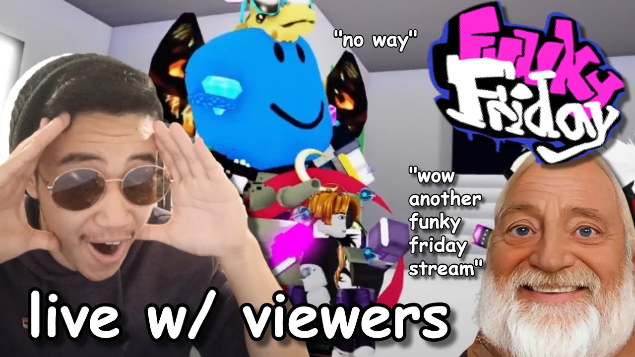 FUNKY FRIDAY DAY 267!! LIVE w/ Viewers (Funky Friday & Minecraft VR ...