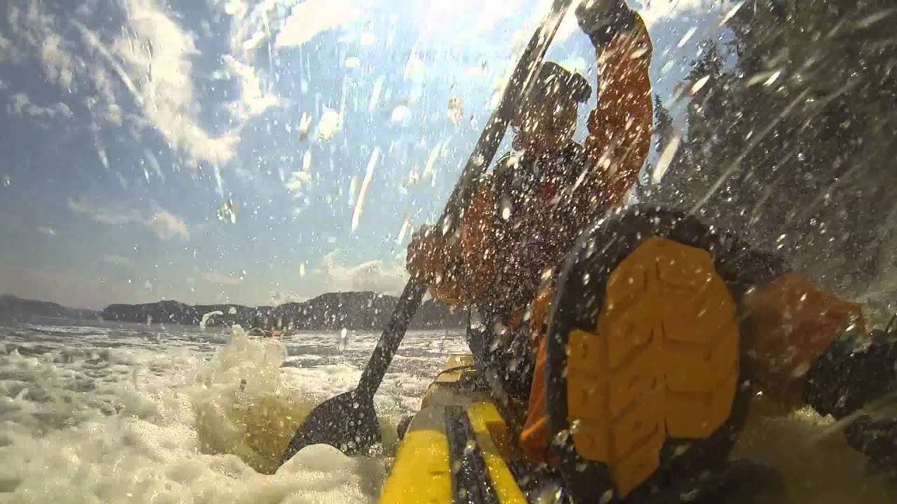 Kokatat, Jackson Kayak hits Tadoussac for Whales - YouTube
