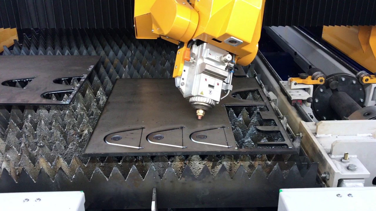 MicroStep MSF 3D bevel fiberlaser - YouTube