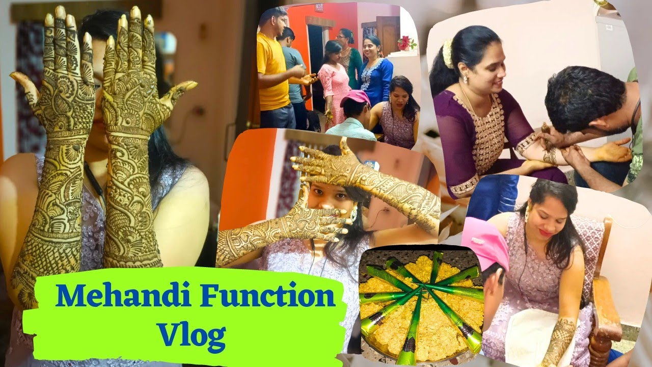 ಪ್ರಿಯಾಂಕ ಮದುವೆಯ Mehandi Function Vlog 😍Family ಜೊತೆ ಮದುವೆ ಮನೆಯಲ್ಲಿ Fun Time | #madhuveseries ...