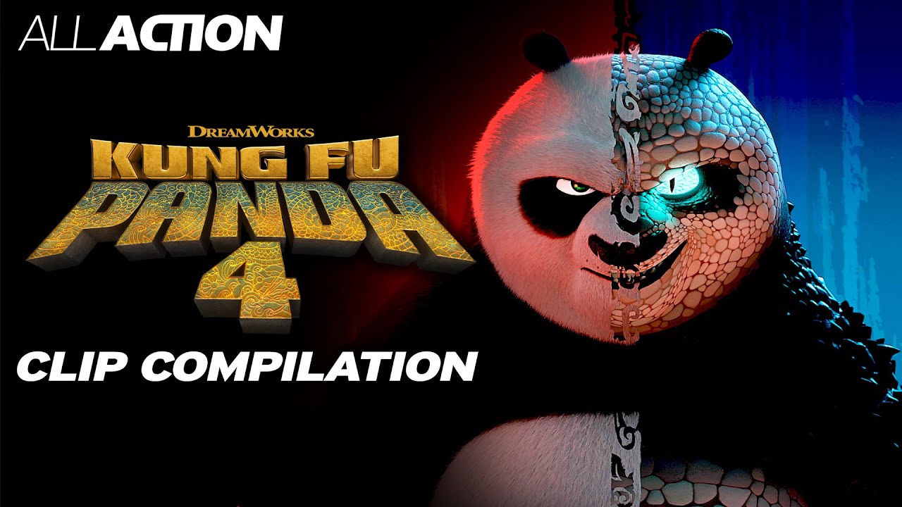 Kung Fu Panda 4 (2024) All Clips Compilation | All Action - YouTube
