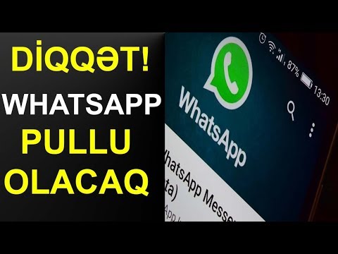 WhatsApp pullu olacaq!