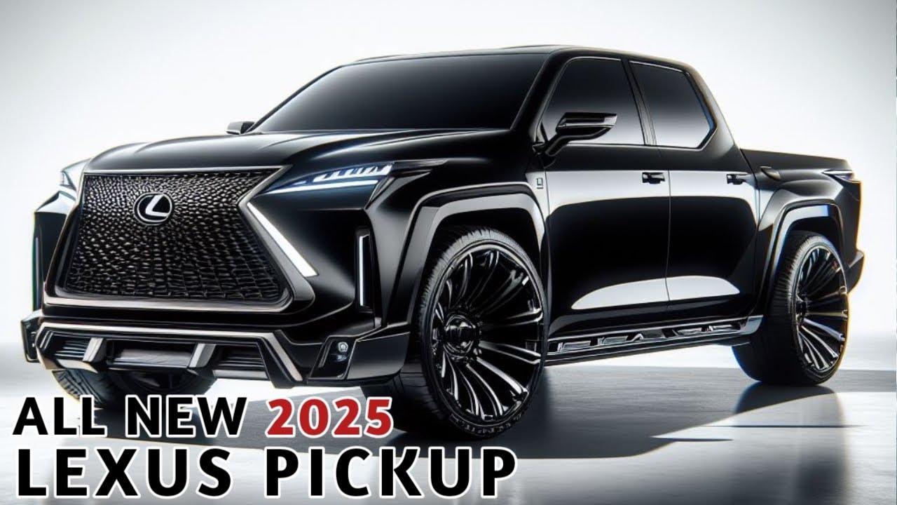 LEXUS' MOST POWERFUL PICKUP HEADS TO FULL ELECTRIFICATION BY 2025 - YouTube