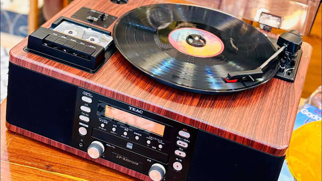 Chất âm ấm áp của Máy hát Đĩa than Teac LP-550 Giá 4tr LH: 077.202.0010 ...