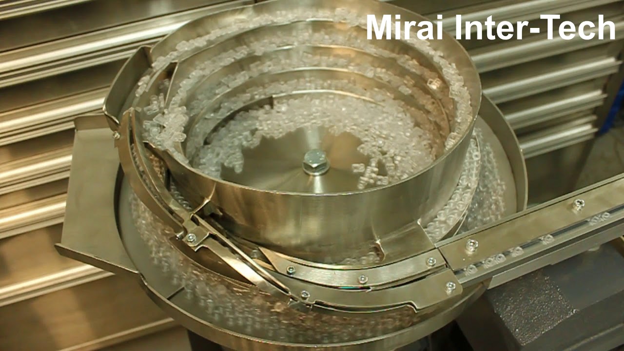 Piezo Vibratory Feeder to Deliver Two Different Parts From the Same ...