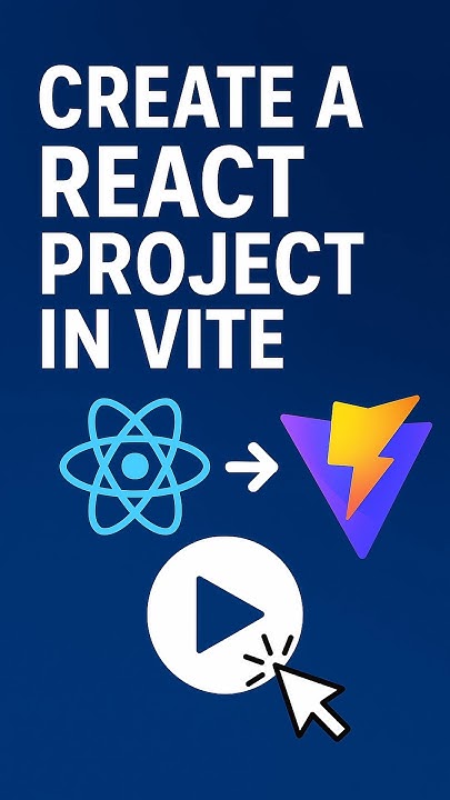 How to Create a React App with Vite in Seconds! #shorts #reactjs #coding #programming - YouTube