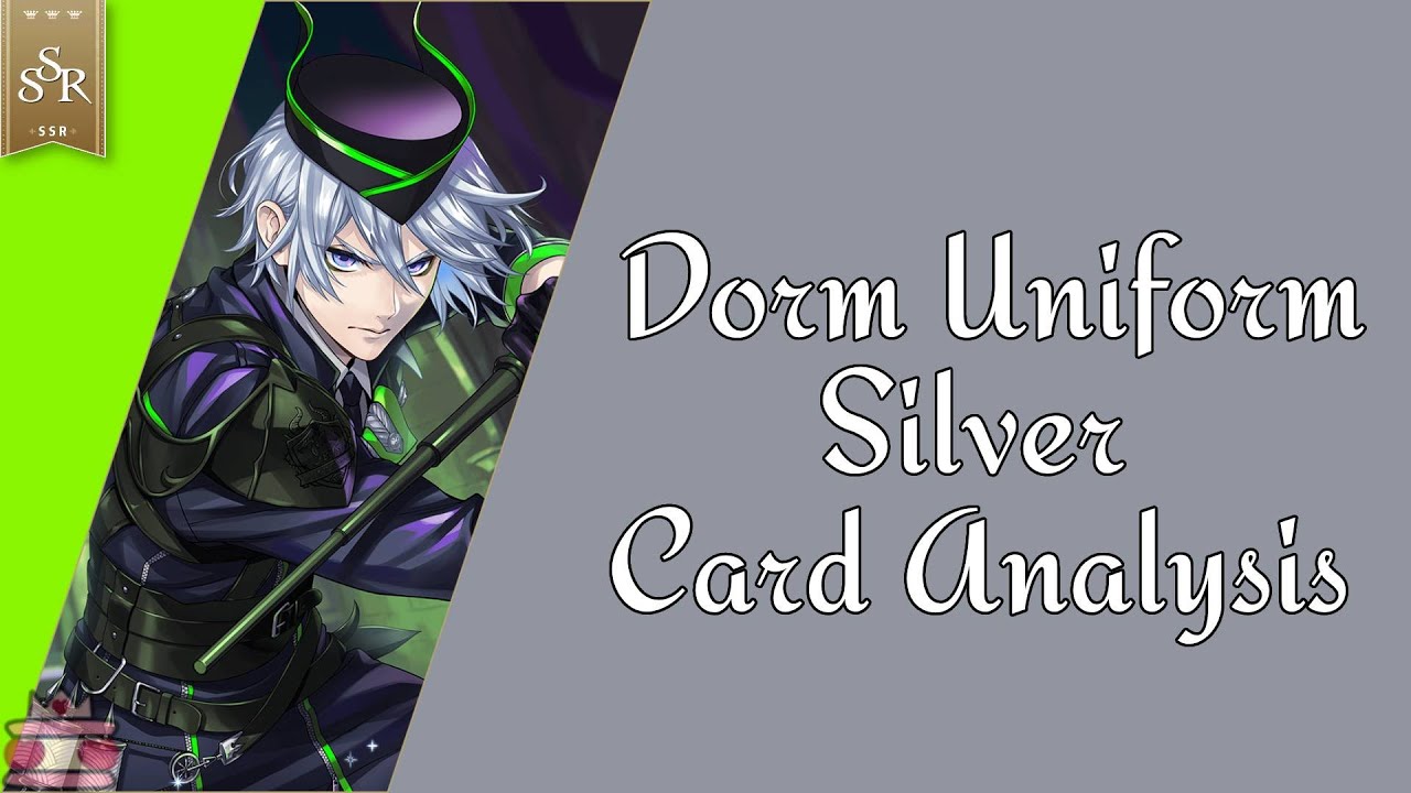 SSR Dorm Uniform Silver Card Analysis [CC] - YouTube