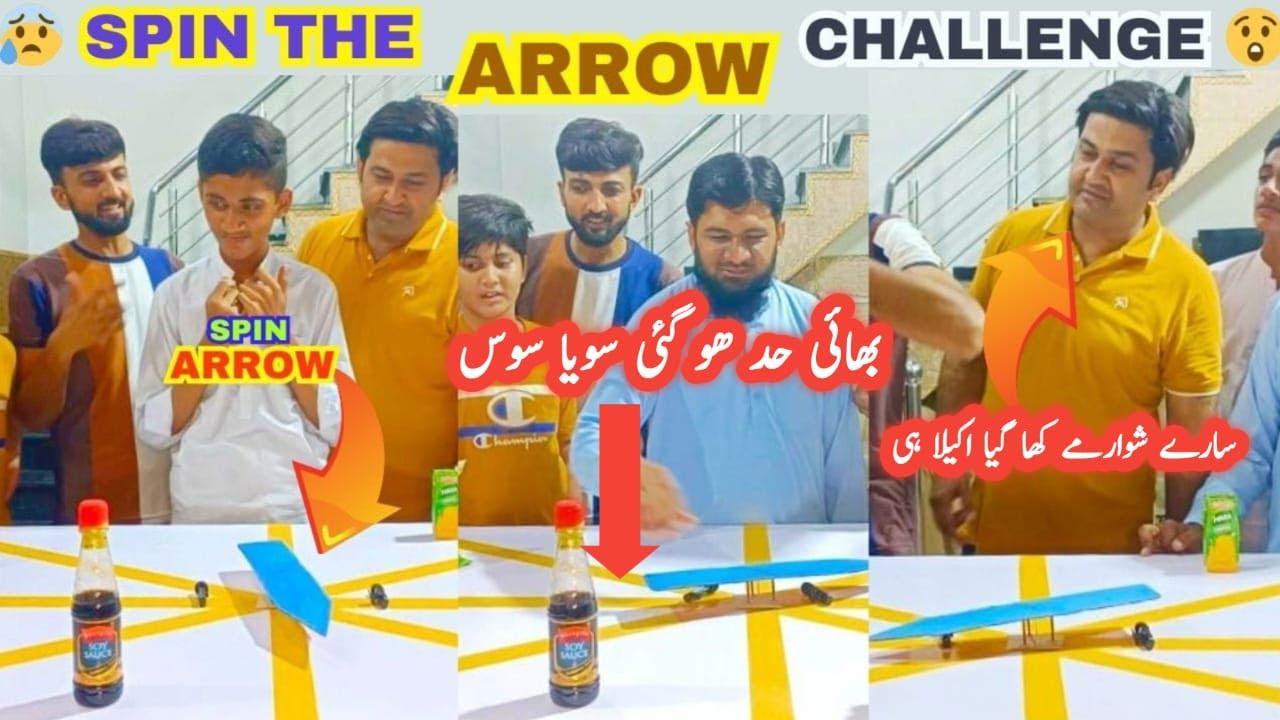 spin the arrow challenge | spin the arrow game | spinning the arrow ...
