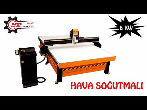 Cnc Router (6 Kw - Hava Soğutmalı)