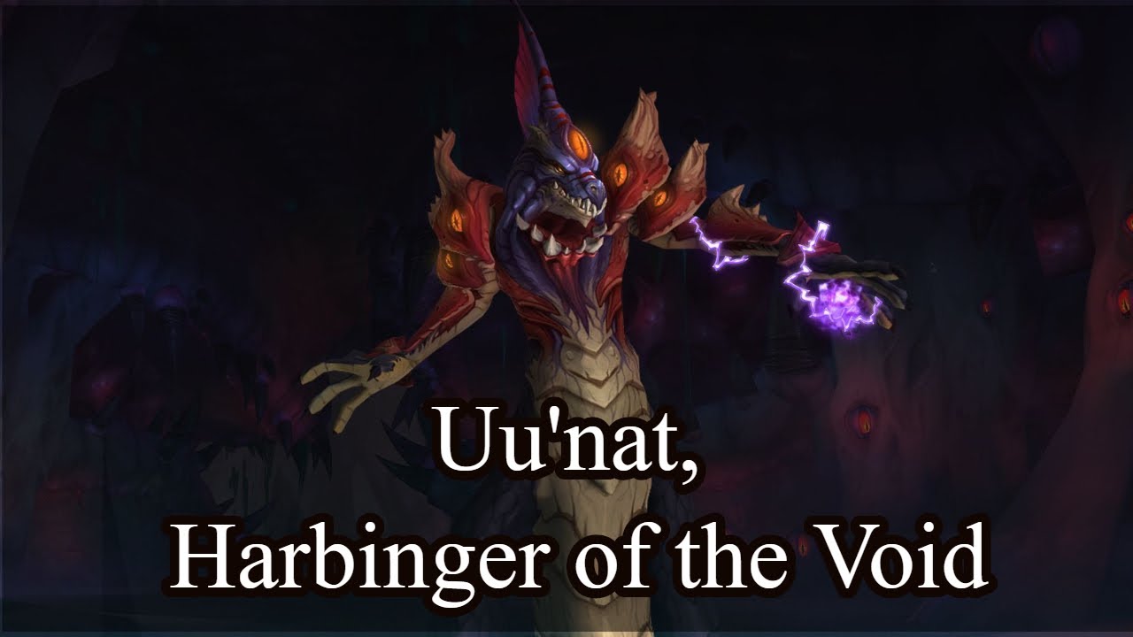 WoW - LFR Uu'nat, Harbinger of the Void (Crucible of Storms) - YouTube