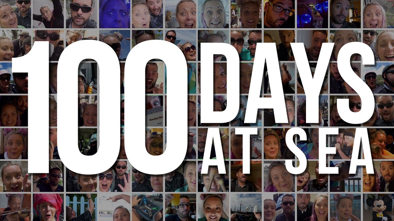 100 Days at Sea | Sean and Stef | Travel Filmmakers | 100 Cruise Vlogs ...