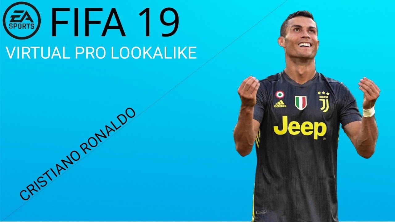 FIFA 19 | VIRTUAL PRO LOOKALIKE TUTORIAL - CRISTIANO RONALDO - YouTube