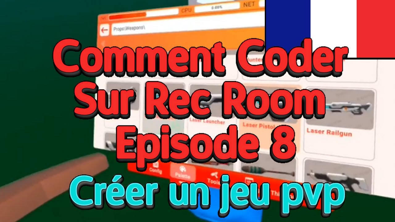 Comment Coder sur Rec Room épisode 8 " Créer un jeu pvp " - YouTube