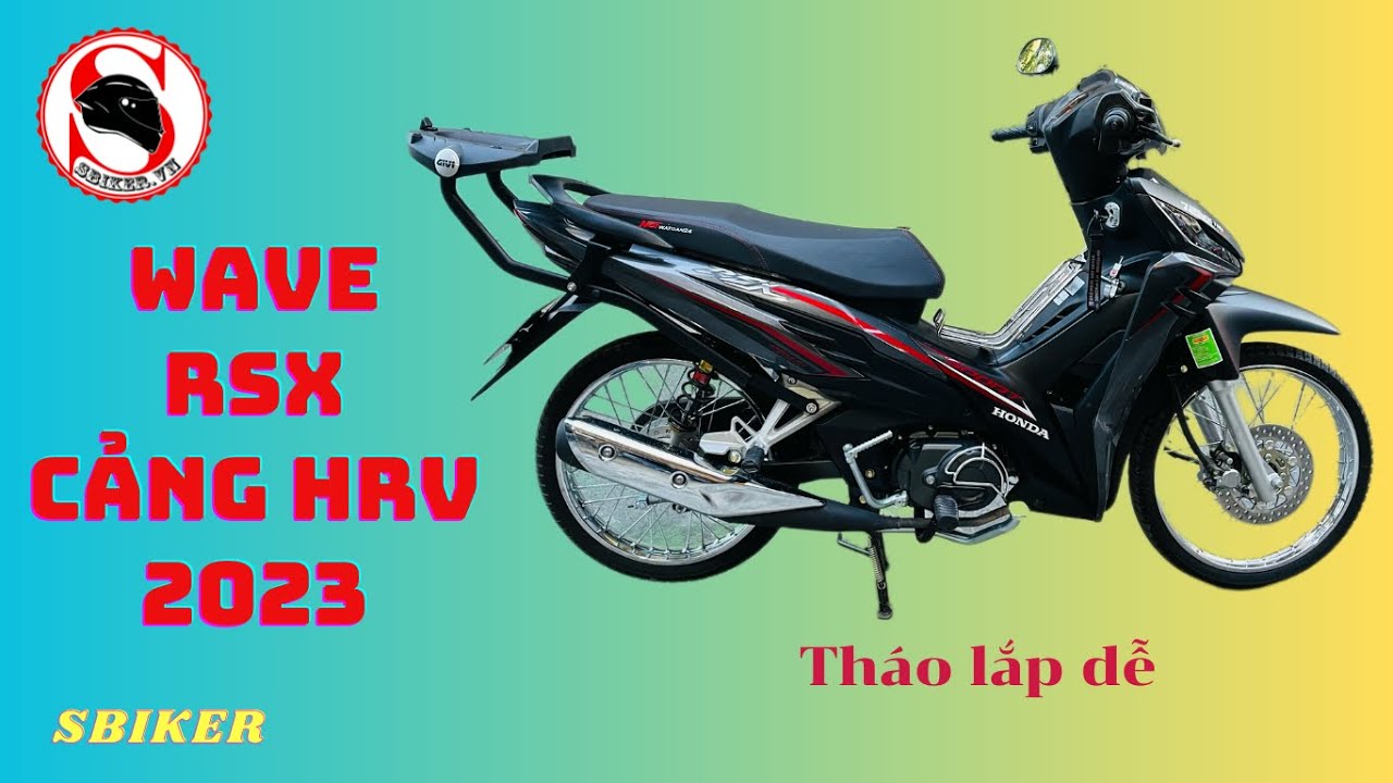 Thùng Sau xe Wave Rsx lắp như thế nào - YouTube