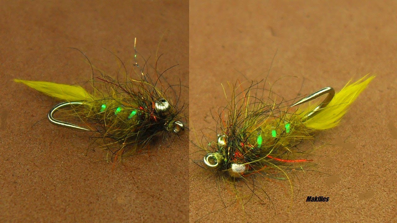 Fly Tying an Olive Nymph by Mak - YouTube