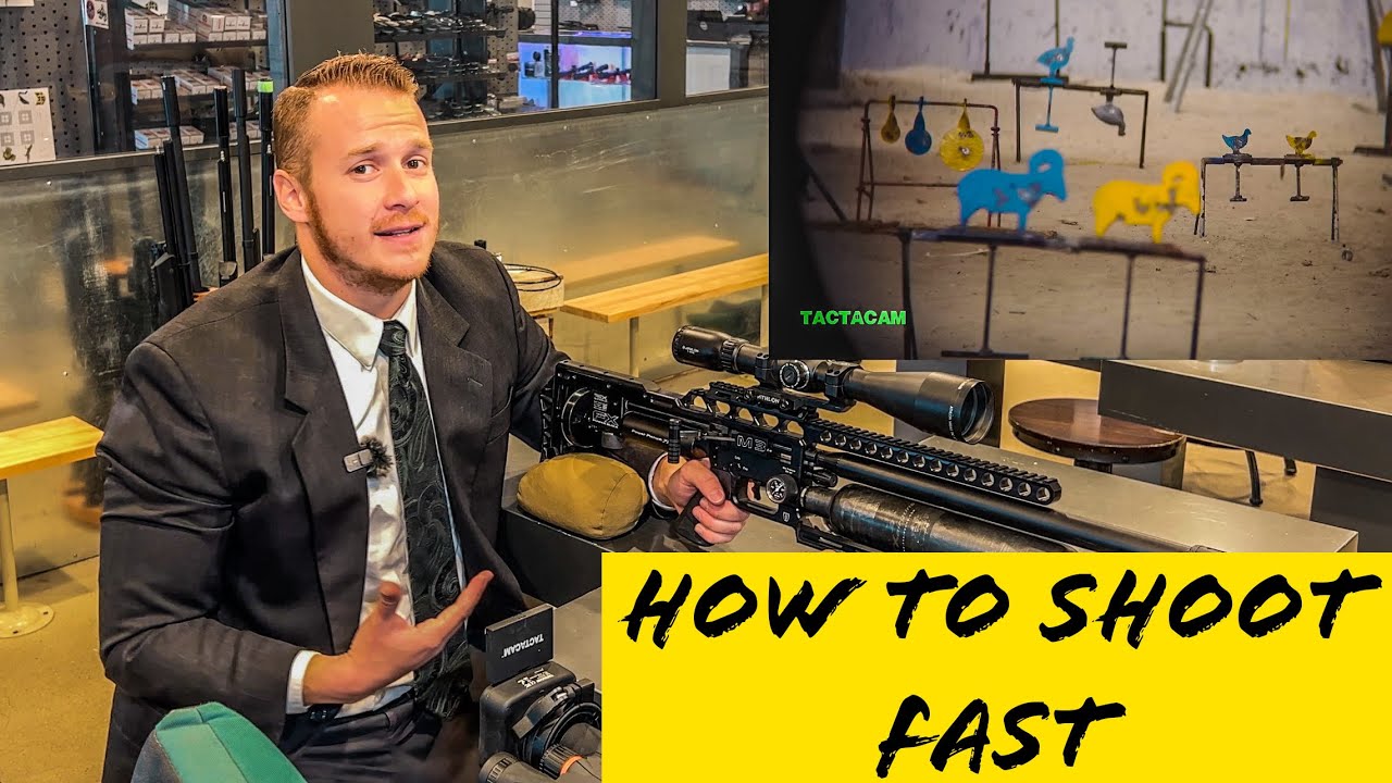 How To Shoot FAST | Airgun Speed Shooting With The FX Impact M3! - YouTube