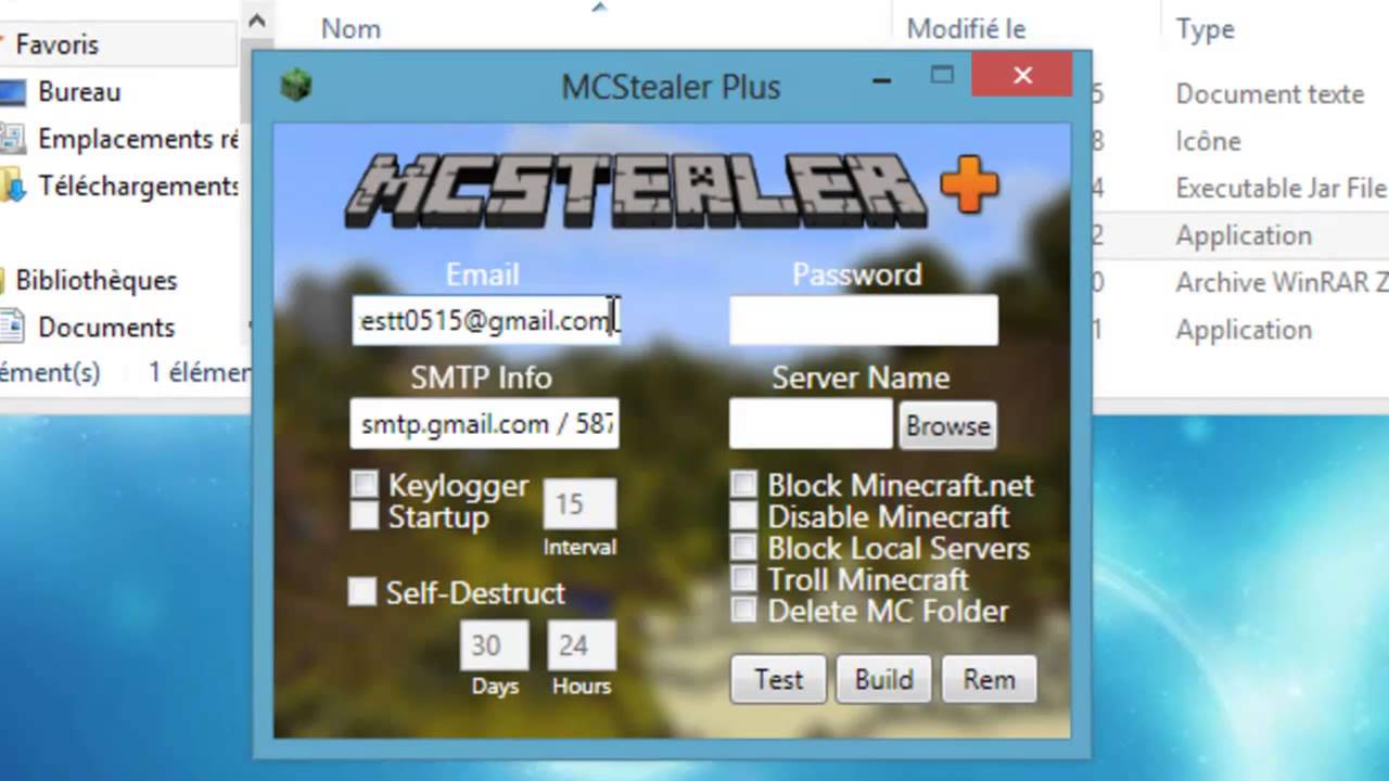 Tuto Stealer Minecraft - YouTube