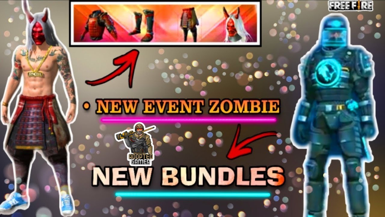 FREE FIRE BRAND NEW LEAKS/RETURN OF SAMURAI BUNDLE😱😍,NEW WEAPIN ROYAL ...