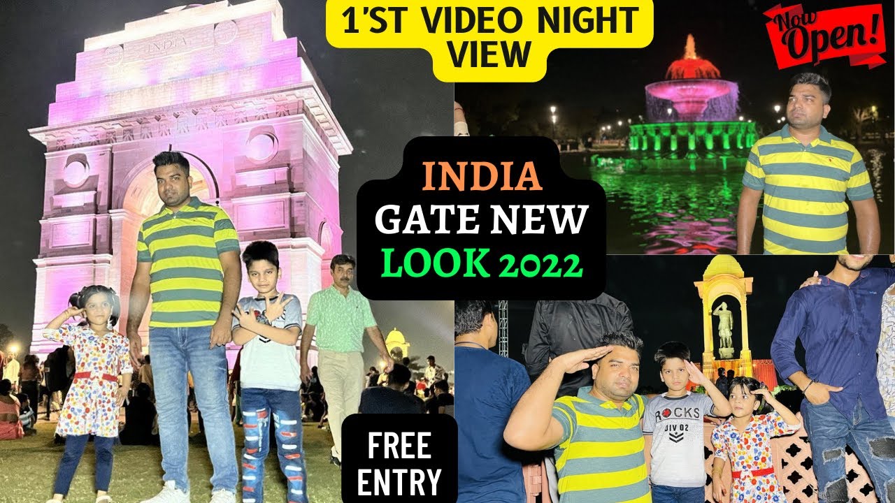 India Gate 2022 ~ Entry Free - India Gate Now Open - India Gate Visit ...