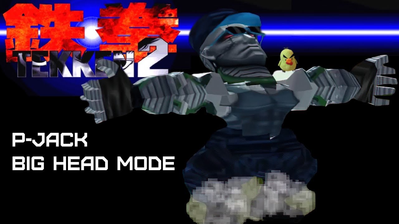Tekken 2 | P-Jack Big Head Mode [Arcade Mode + Ending] [65] - YouTube