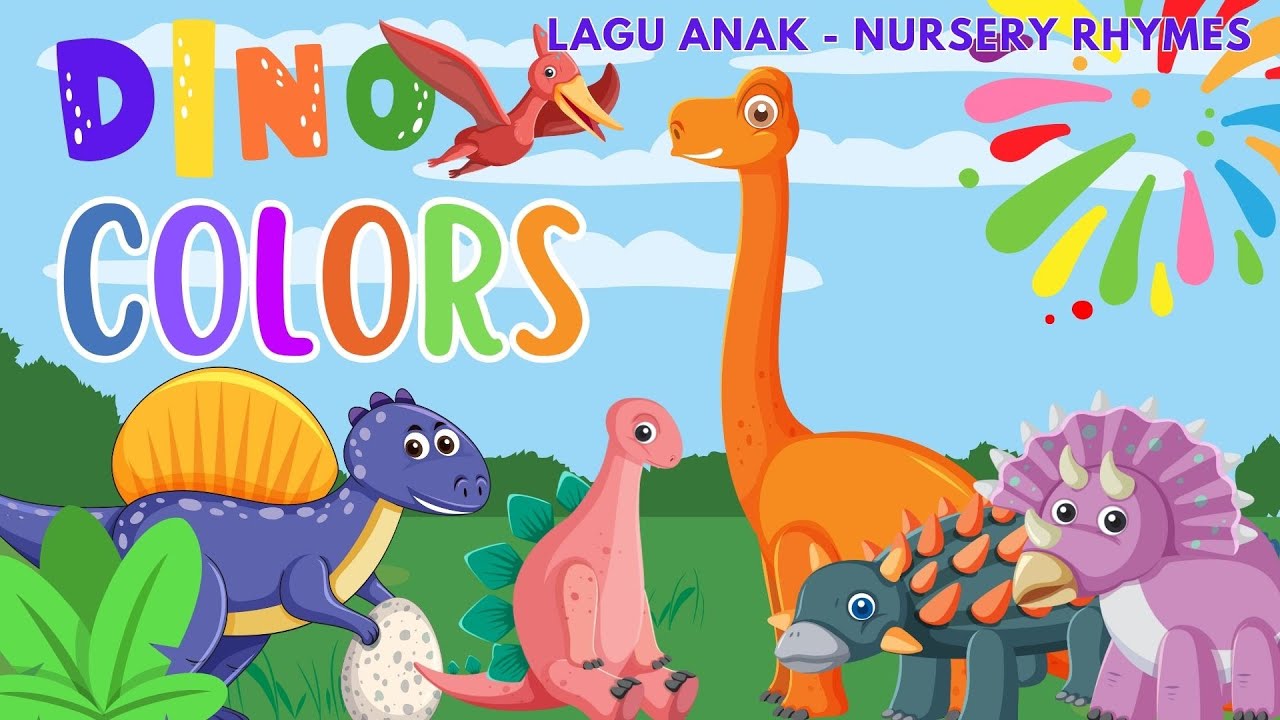 Dinosaurs Learn Colors - Nursery Rhymes #nurseryrhymes #song #kidsvideo ...