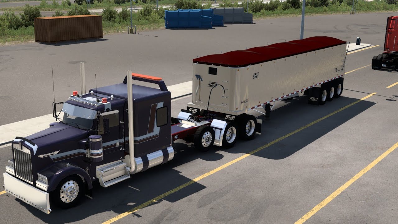 #Montana Local Run Limestone Hauling Custom #Kenworth W900 #Flatglass ...