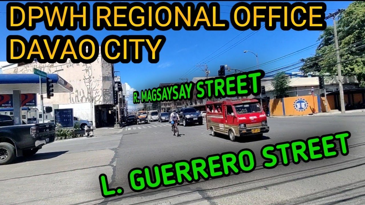 DPWH DAVAO CITY , GUERRERO STREET - YouTube
