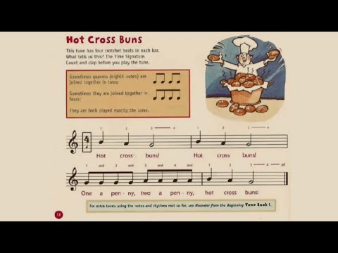 Hot Cross Buns - Recorder from the Beginning - John Pitts - Daniel ...