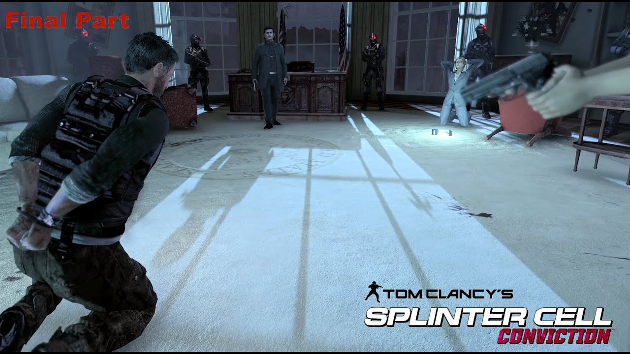 A City in Chaos with a President to Save - Splinter Cell: Conviction - Part 9 Final - YouTube