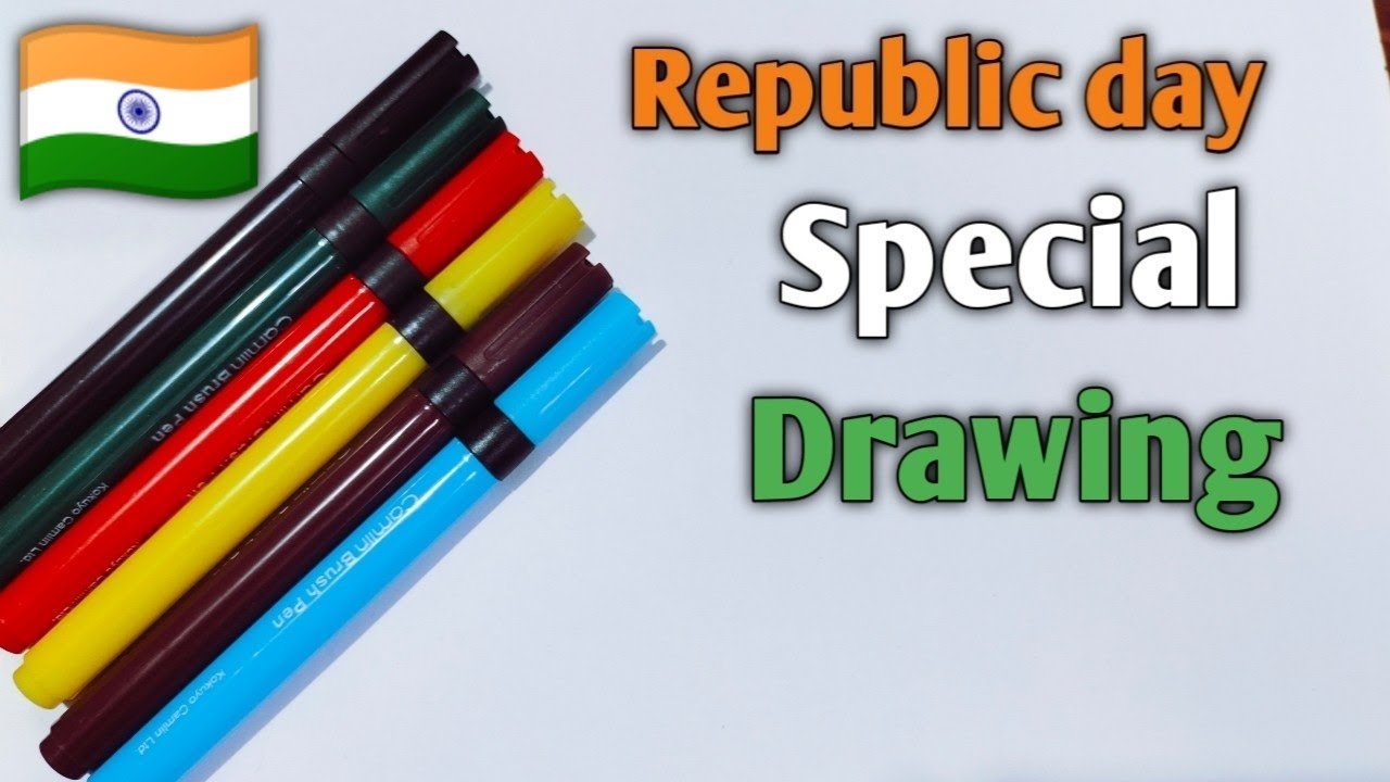 Republic Day Drawing easy Step by Step || Republic day drawing 2022 ...