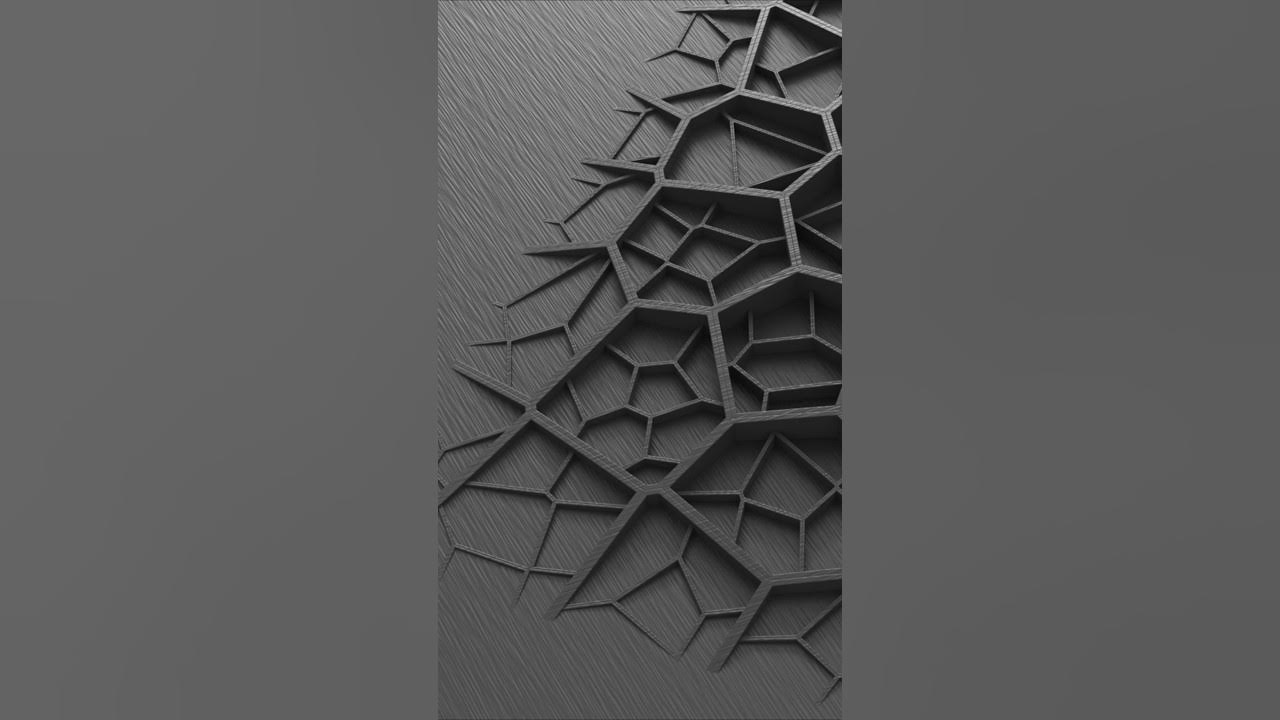 # 294 : Voronoi Group Shape #그래스호퍼 #architecture #grasshopper #parametric_design #라이노 #voronoi ...