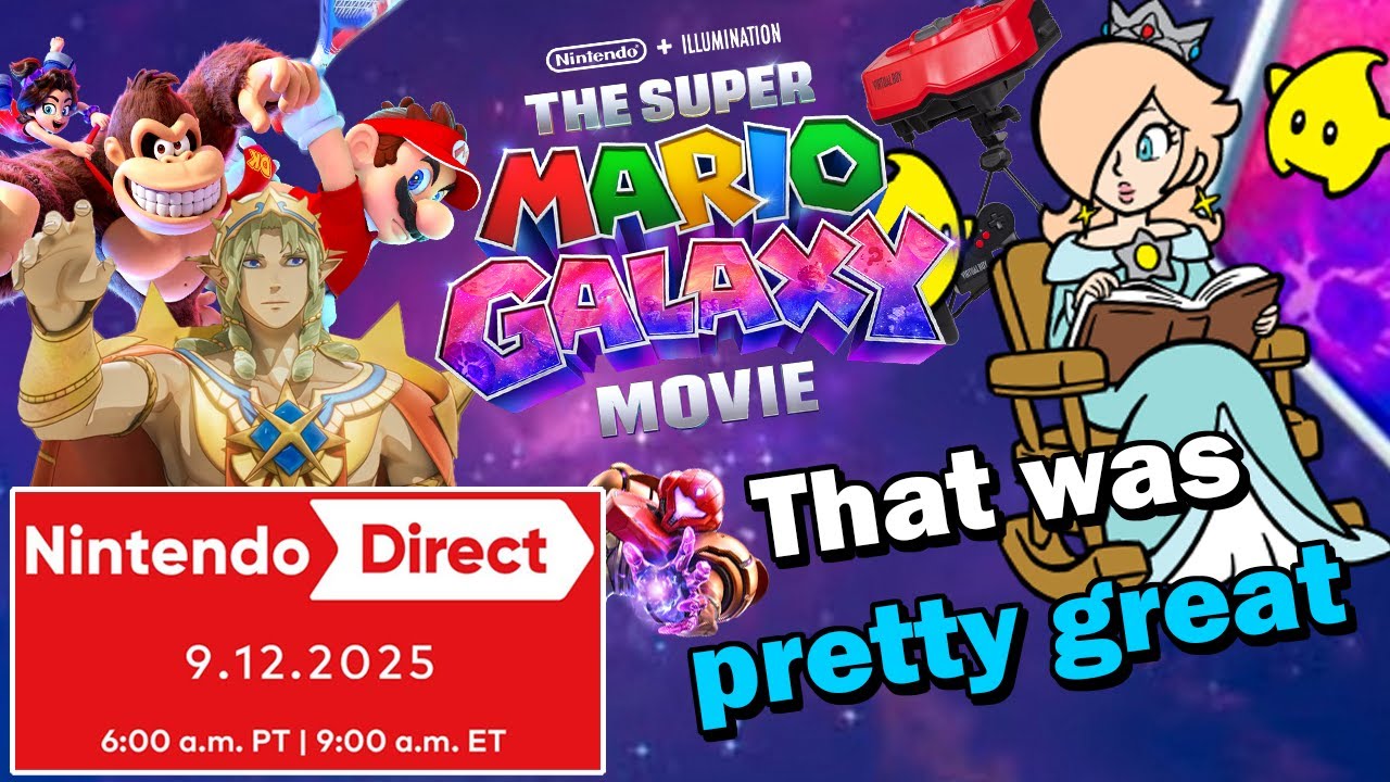 I Liked It Alot, I'm Sorry | Nintendo Direct 9.12.25 Thoughts - YouTube