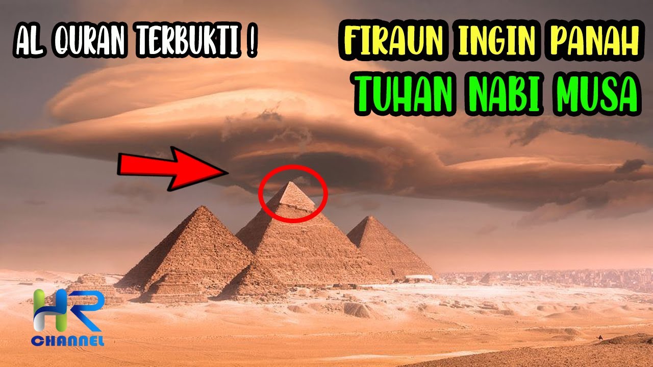 Inilah Rahasia Firaun Membangun Piramida Mesir Menurut Alquran - YouTube