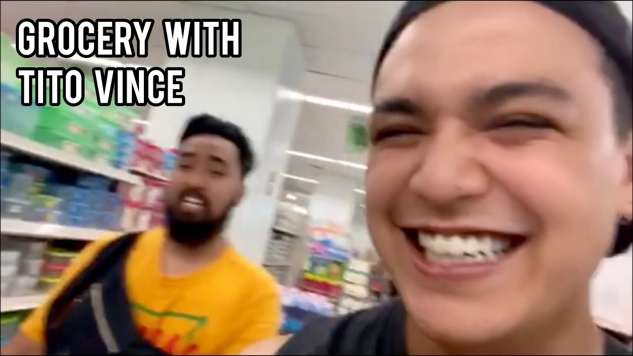 VLOG 050 GROCERY DAY WITH TITO VINCE | ROB MOYA - YouTube
