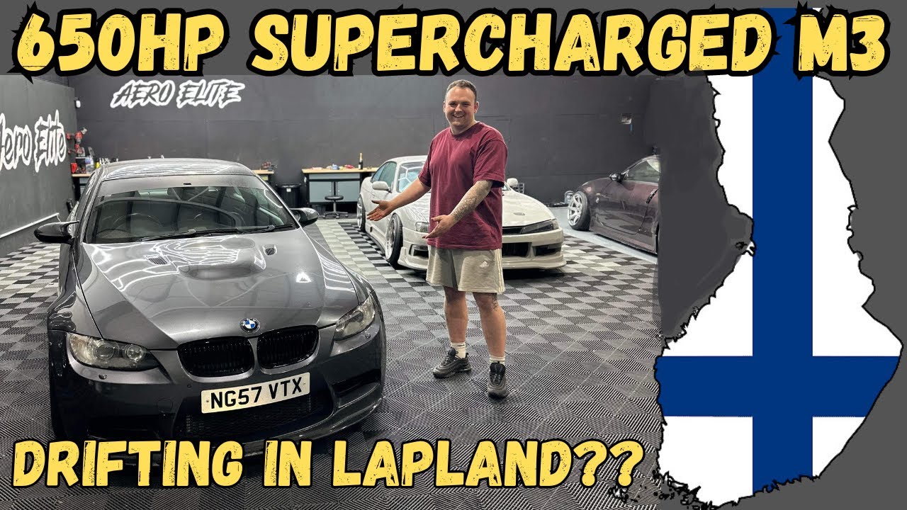 I BOUGHT A 650HP SUPERCHARGED M3 TO TAKE TO LAPLAND WITH SCHAEFCHEN AND ...