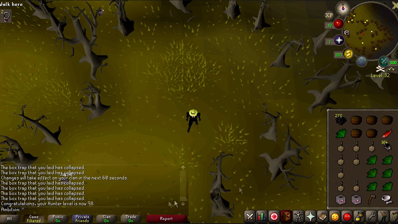 [OSRS] Level 3 Skiller - Ambition - Progress #12 /99 Thieving&Hunter ...