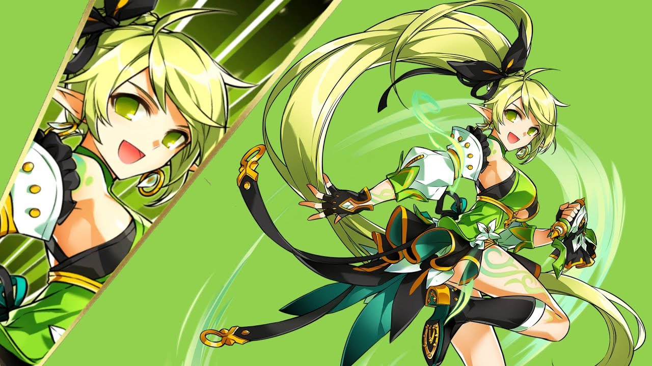 [Elsword] Rena 3rd Job Anemos Voice & Pose (JP Voice) - YouTube