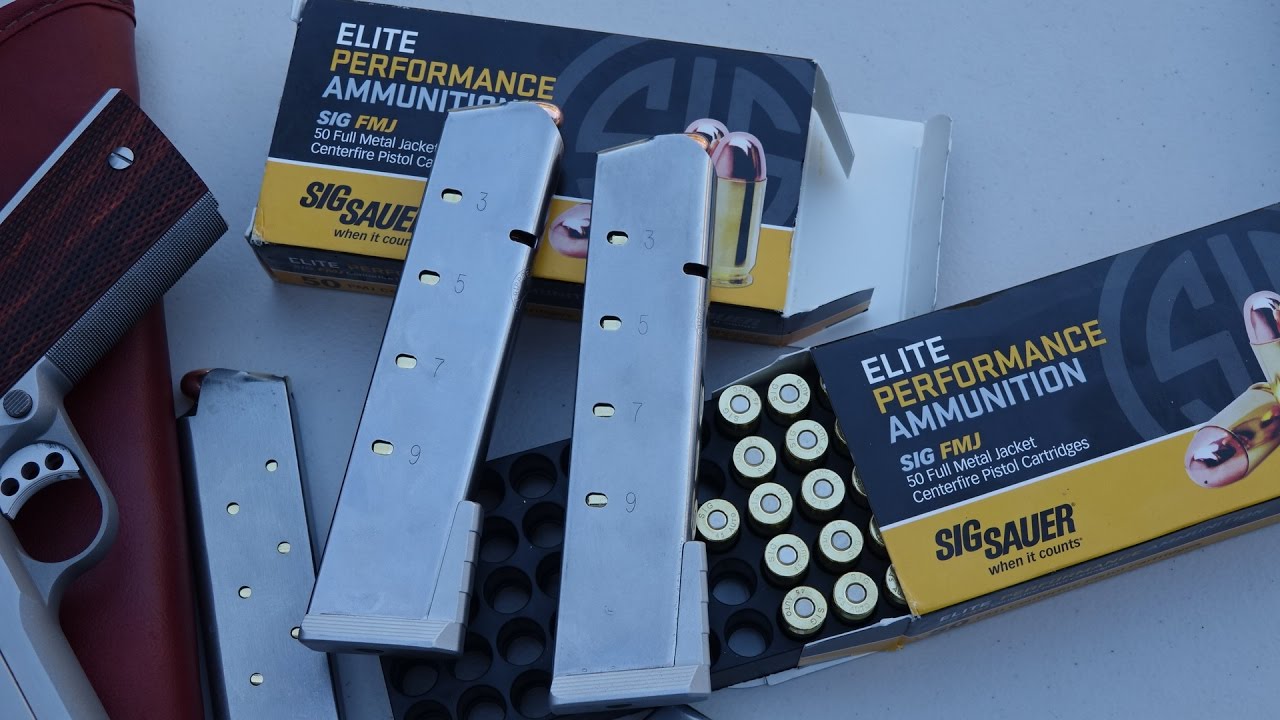 Tripp Research, Inc. 10 round CobraMag 1911 Magazines - YouTube