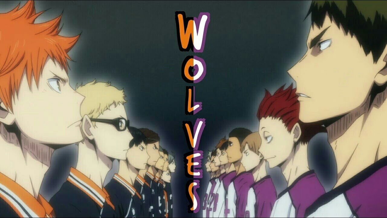 WOLVES || Karasuno VS Shiratorizawa [Haikyuu] - YouTube